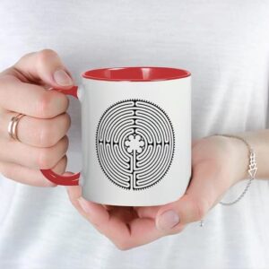 CafePress Chartres Labyrinth Mug Ceramic Coffee Mug, Tea Cup 11 oz