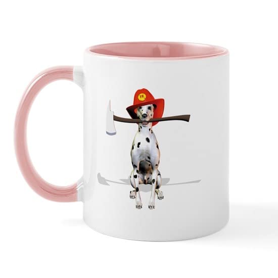 CafePress Dalmatian Firema's Dog Mug Ceramic Coffee Mug, Tea Cup 11 oz