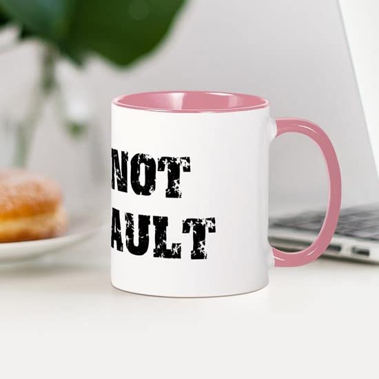 CafePress It's Not My Fault Mug Ceramic Coffee Mug, Tea Cup 11 oz