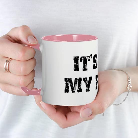 CafePress It's Not My Fault Mug Ceramic Coffee Mug, Tea Cup 11 oz