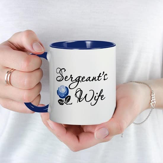 CafePress Sergeant's Wife Mug Ceramic Coffee Mug, Tea Cup 11 oz