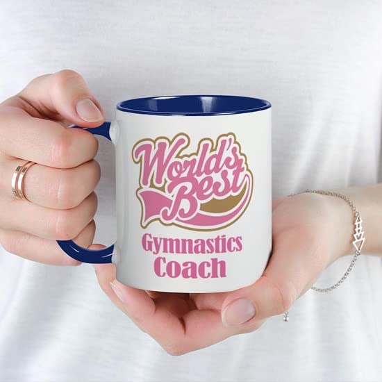 CafePress Gymnastics Coach Gift Mug Ceramic Coffee Mug, Tea Cup 11 oz