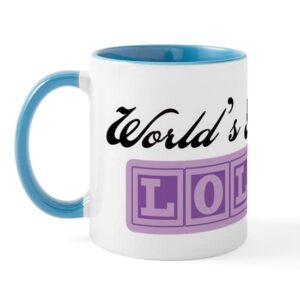 cafepress world’s greatest lolly mug ceramic coffee mug, tea cup 11 oz