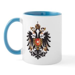 cafepress austrian empire coat of arms mug ceramic coffee mug, tea cup 11 oz