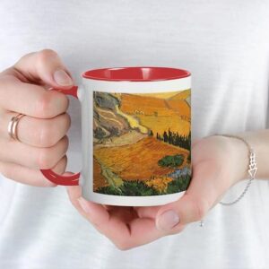 CafePress Van Gogh Valley Ploughman Mug Ceramic Coffee Mug, Tea Cup 11 oz