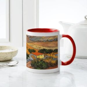 CafePress Van Gogh Valley Ploughman Mug Ceramic Coffee Mug, Tea Cup 11 oz