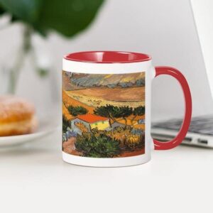 CafePress Van Gogh Valley Ploughman Mug Ceramic Coffee Mug, Tea Cup 11 oz