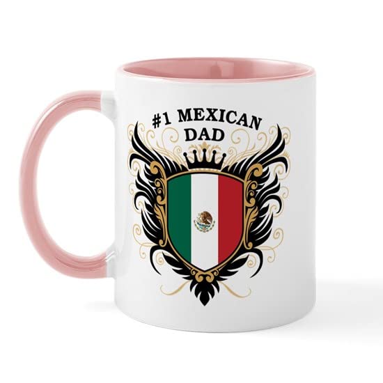 CafePress Number One Mexican Dad Mug Ceramic Coffee Mug, Tea Cup 11 oz