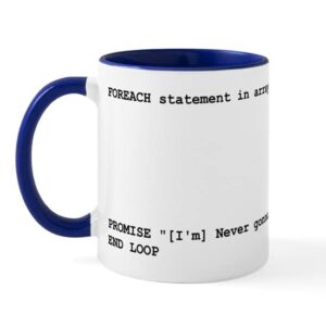 cafepress rick roll mug ceramic coffee mug, tea cup 11 oz