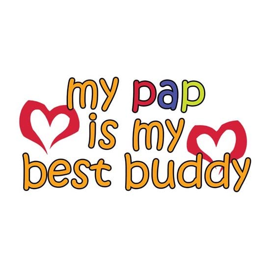 CafePress Pap Is My Best Buddy Mug Ceramic Coffee Mug, Tea Cup 11 oz