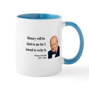 cafepress winston churchill 20 mug ceramic coffee mug, tea cup 11 oz