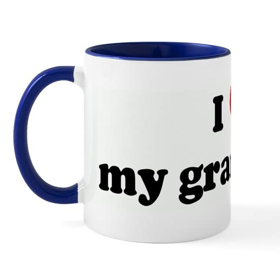 CafePress I Love My Granddogs Mug Ceramic Coffee Mug, Tea Cup 11 oz