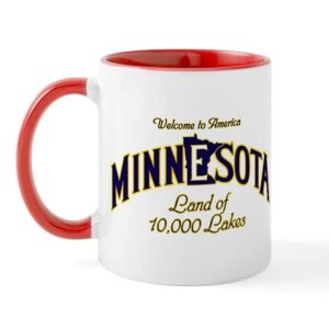 cafepress minnesota mug ceramic coffee mug, tea cup 11 oz