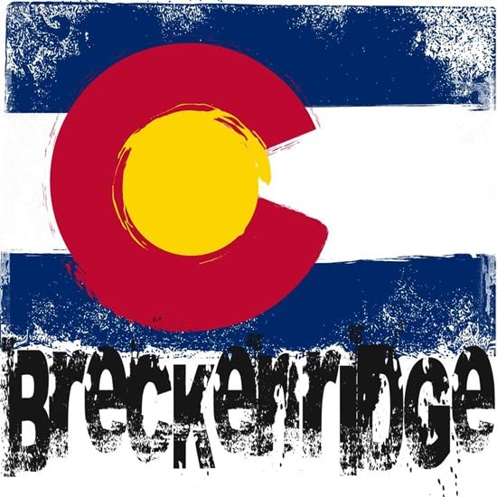 CafePress Breckenridge Grunge Flag Stainless Steel Travel Mu Ceramic Coffee Mug, Tea Cup 11 oz