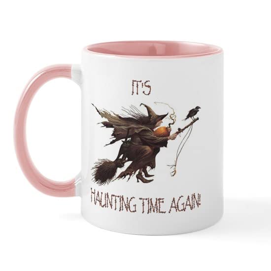 CafePress Witch Haunting Time Mug Ceramic Coffee Mug, Tea Cup 11 oz