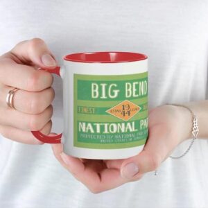 CafePress Big Bend National Park (Retro) Mug Ceramic Coffee Mug, Tea Cup 11 oz