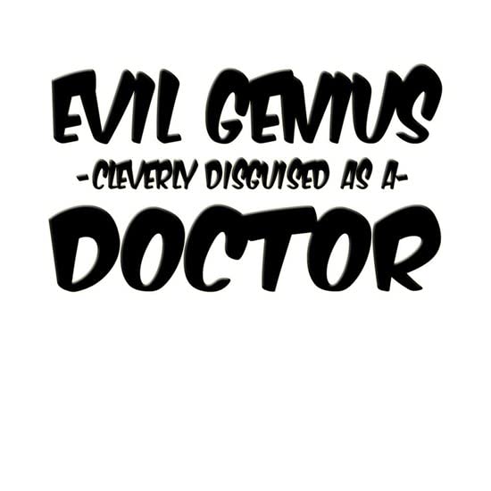 CafePress Evil Genius Cleverly Disguised As A Doctor Mug Ceramic Coffee Mug, Tea Cup 11 oz