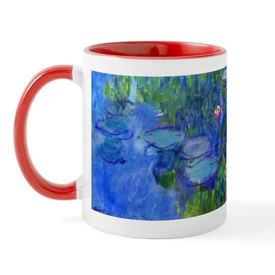 CafePress Monet Water Lilies Mug Ceramic Coffee Mug, Tea Cup 11 oz