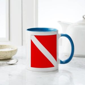 CafePress Diver Down Mug Ceramic Coffee Mug, Tea Cup 11 oz