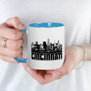 CafePress Cincinnati Skyline Mug Ceramic Coffee Mug, Tea Cup 11 oz