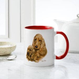 CafePress Cocker Spaniel (English) Mug Ceramic Coffee Mug, Tea Cup 11 oz