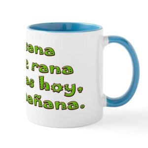 CafePress Sana, Sana, Colita De Rana Mug Ceramic Coffee Mug, Tea Cup 11 oz