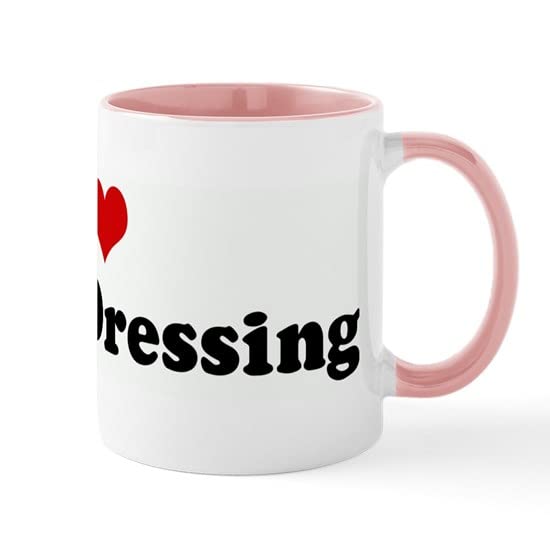 CafePress I Love Ranch Dressing Mug Ceramic Coffee Mug, Tea Cup 11 oz