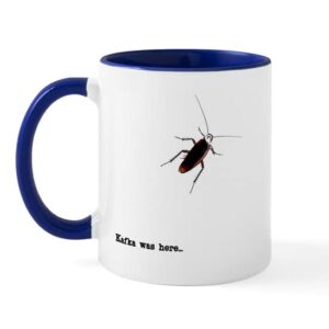 cafepress kafka mug ceramic coffee mug, tea cup 11 oz