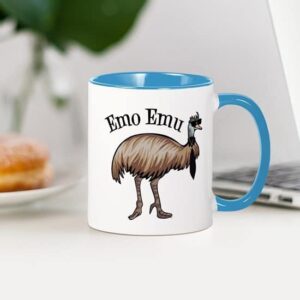 CafePress Emo Emu Ceramic Coffee Mug, Tea Cup 11 oz