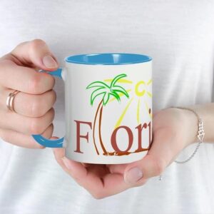 CafePress Florida Palm Mug Ceramic Coffee Mug, Tea Cup 11 oz