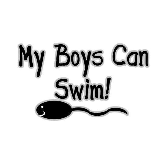 CafePress My Boys Can Swim! Mug Ceramic Coffee Mug, Tea Cup 11 oz