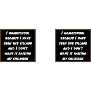 CafePress I HOMESCHOOL BECAUSE I HAVE SEEN THE VILLAGE AND.. Ceramic Coffee Mug, Tea Cup 11 oz