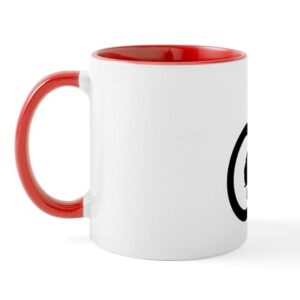 CafePress Black Mountain Bike Bicycle Mug Ceramic Coffee Mug, Tea Cup 11 oz