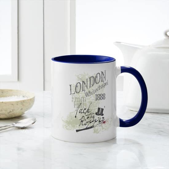 CafePress Jack The Ripper London 1888 Mug Ceramic Coffee Mug, Tea Cup 11 oz