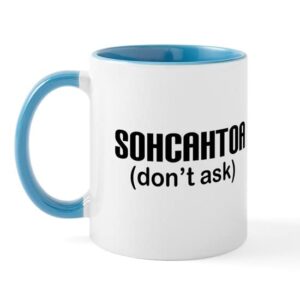 cafepress sohcahtoa mug ceramic coffee mug, tea cup 11 oz