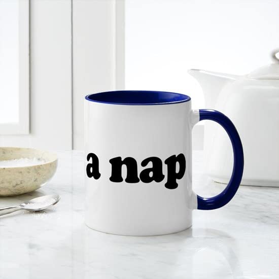 CafePress I Need A Nap Mug Ceramic Coffee Mug, Tea Cup 11 oz