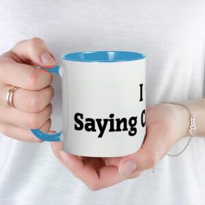 CafePress I Love Saying Cool Beans Mug Ceramic Coffee Mug, Tea Cup 11 oz