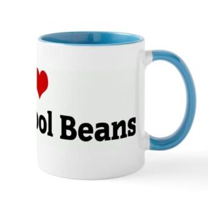 CafePress I Love Saying Cool Beans Mug Ceramic Coffee Mug, Tea Cup 11 oz