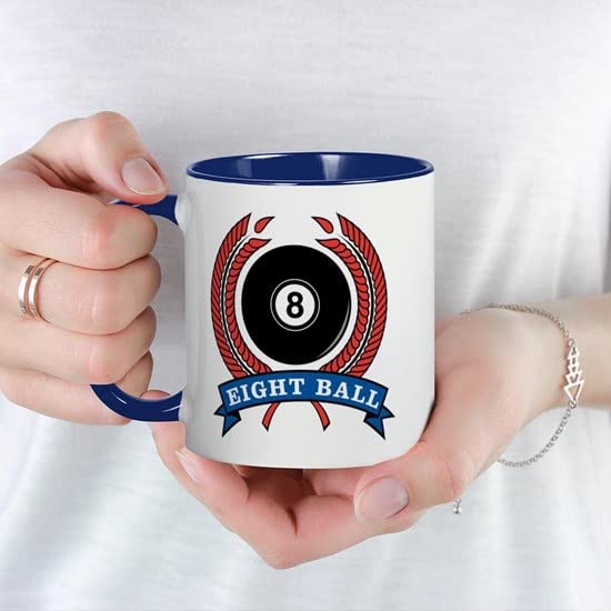 CafePress Billiards Eight Ball Mug Ceramic Coffee Mug, Tea Cup 11 oz