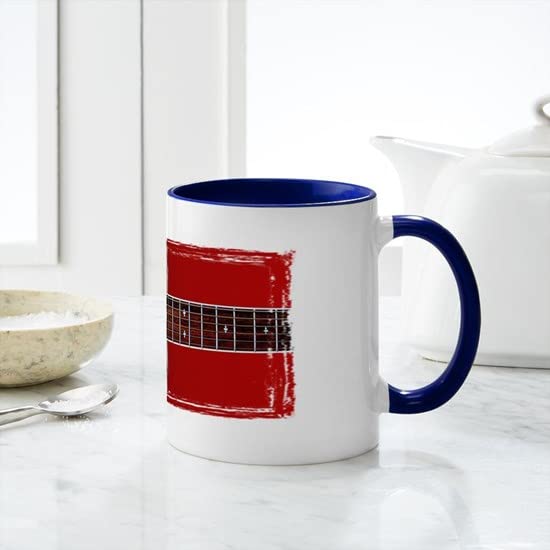 CafePress Acoustic Guitar Mug Ceramic Coffee Mug, Tea Cup 11 oz