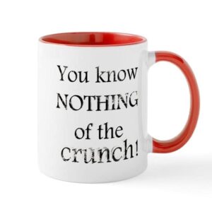 cafepress the mighty boosh crunch mug ceramic coffee mug, tea cup 11 oz