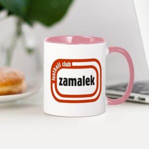 CafePress Zamalek Football Club Fan Mug Ceramic Coffee Mug, Tea Cup 11 oz