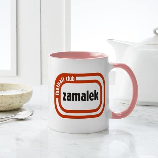 CafePress Zamalek Football Club Fan Mug Ceramic Coffee Mug, Tea Cup 11 oz