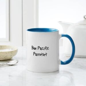 CafePress Blue Parrotlet Mug Ceramic Coffee Mug, Tea Cup 11 oz