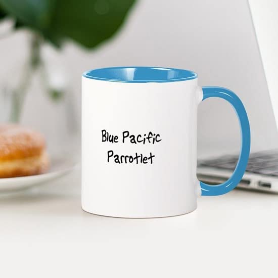 CafePress Blue Parrotlet Mug Ceramic Coffee Mug, Tea Cup 11 oz