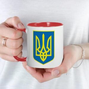 CafePress Ukraine Coat Of Arms Mug Ceramic Coffee Mug, Tea Cup 11 oz