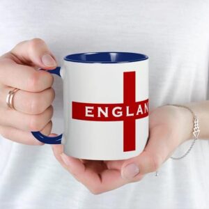 CafePress England Shirt Copy Mugs Ceramic Coffee Mug, Tea Cup 11 oz