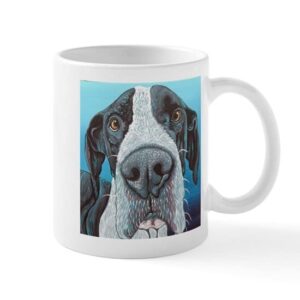 cafepress great dane mugs ceramic coffee mug, tea cup 11 oz