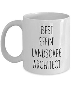 mugs for landscape architect best effin’ landscape architect ever funny coffee mug tea cup fun inspirational mug idea