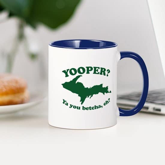 CafePress Yooper Mugs Ceramic Coffee Mug, Tea Cup 11 oz